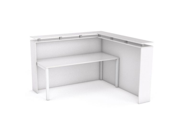 Axis Corner Reception Counter for Professional Workspaces | OLG Office