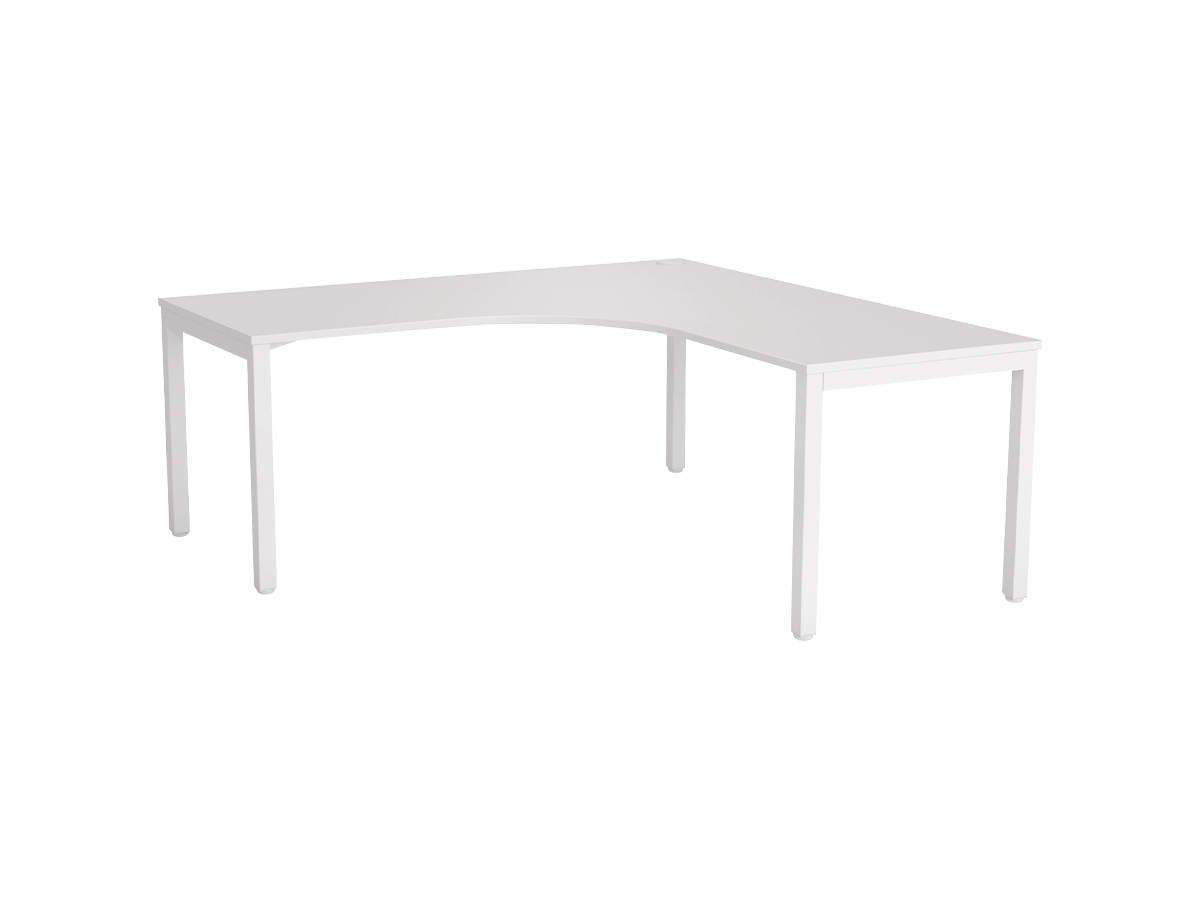 Axis Single 90° Workstation Office Desk | OLG Office