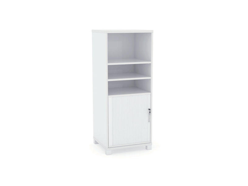 Axis Tower Bookcase - Tambour | OLG Office